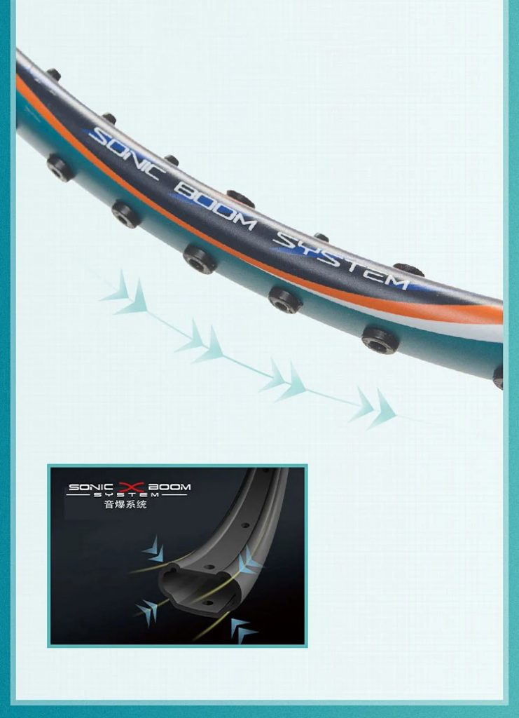 Vợt Cầu Lông Lining Halbertec Motor Trắng Chính Hãng